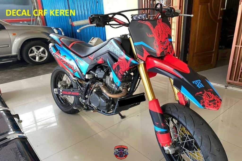 Decal CRF Custom Lengkap Terjangkau Pasti Puas - Decalcore