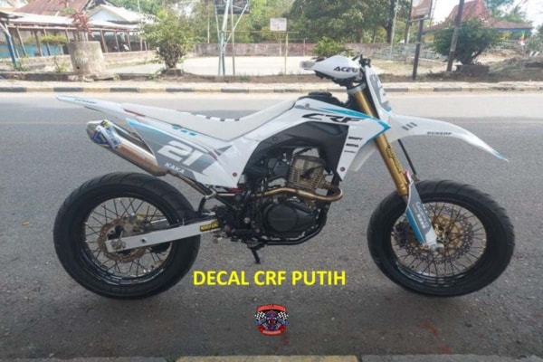 Decal CRF Custom Lengkap Terjangkau Pasti Puas - Decalcore