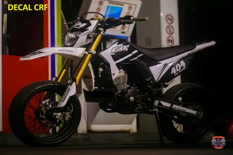 Decal CRF Custom Lengkap Terjangkau Pasti Puas - Decalcore