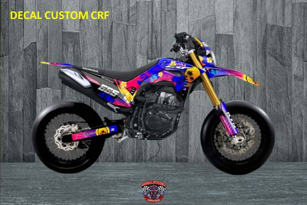 Decal CRF Custom Lengkap Terjangkau Pasti Puas - Decalcore